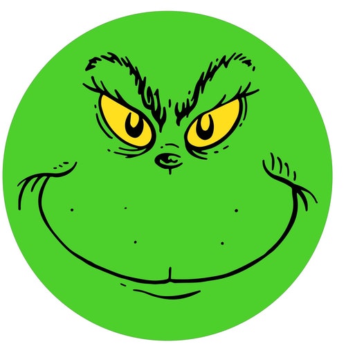 Green Monster Round Sign Wreath Enhancement - Etsy