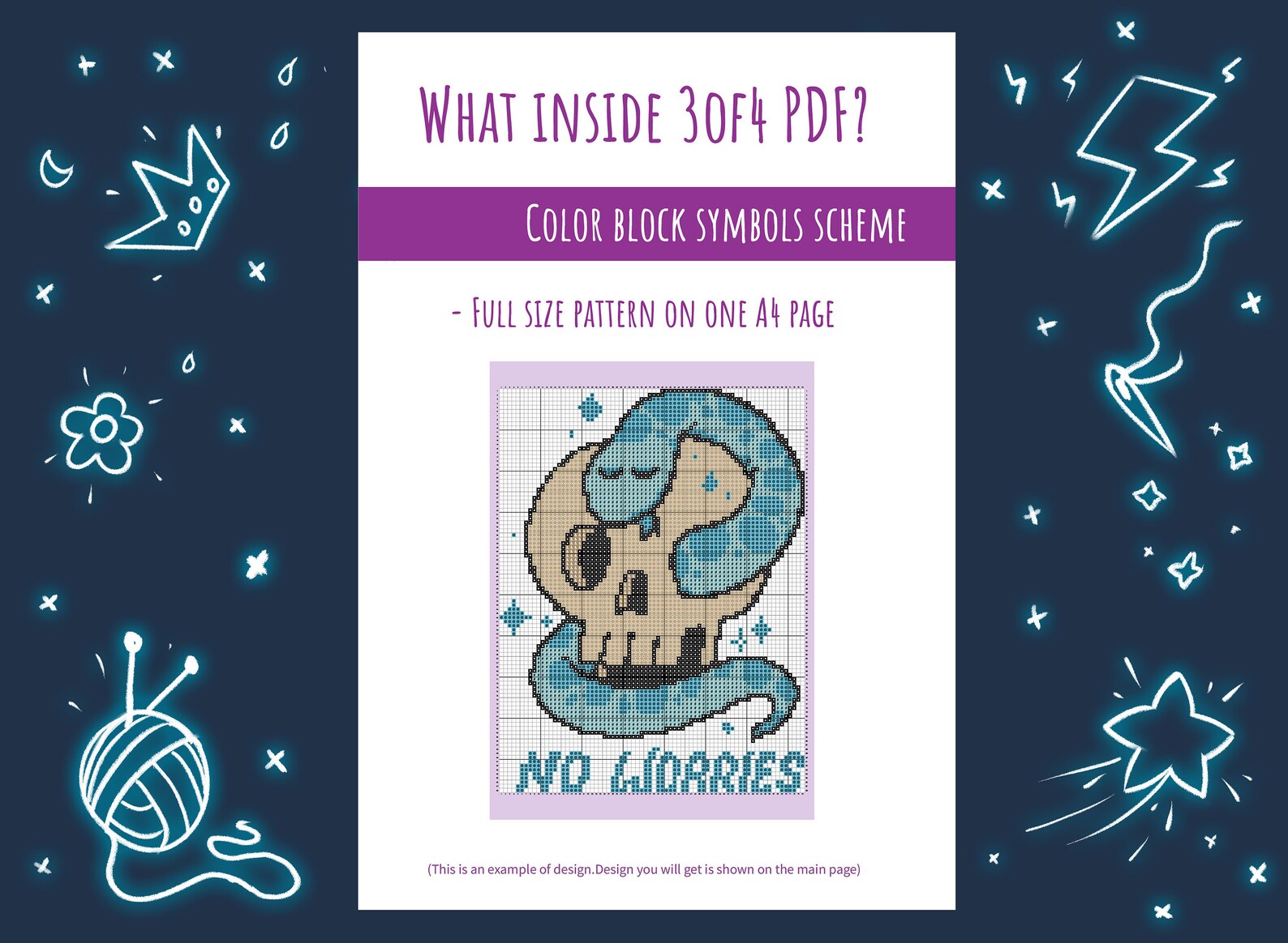 Funny Neon Cat Meme Cross Stitch Design Easy to Follow for - Etsy