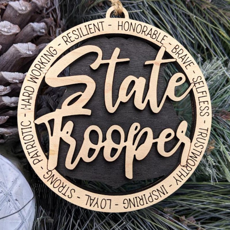 State Trooper - Etsy