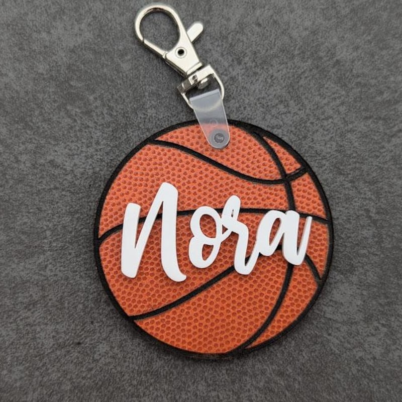 Basketball Bag Tag - Etsy