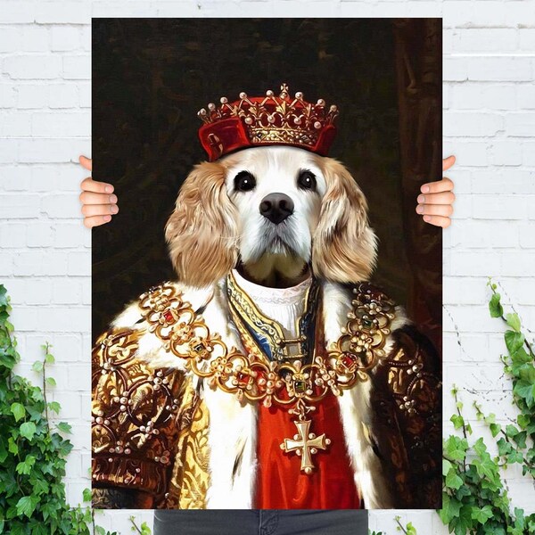 Royal Pet Portrait - Etsy