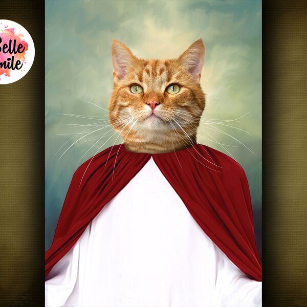 Portrait of Jesus - Etsy