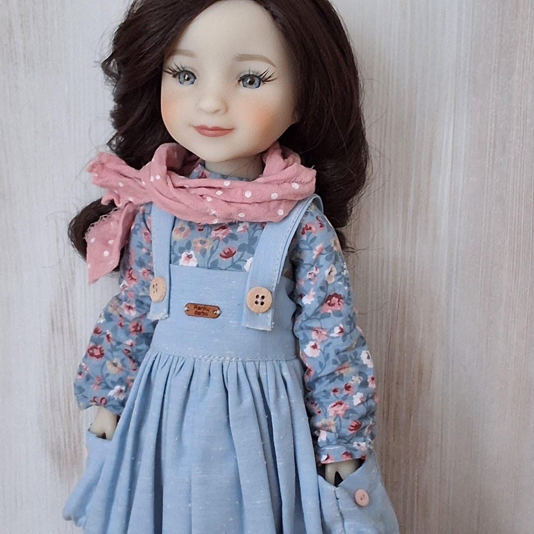 Ruby Red Doll Clothes.ruby Red Doll Dress.ruby Red Outfit.dress for 14 ...