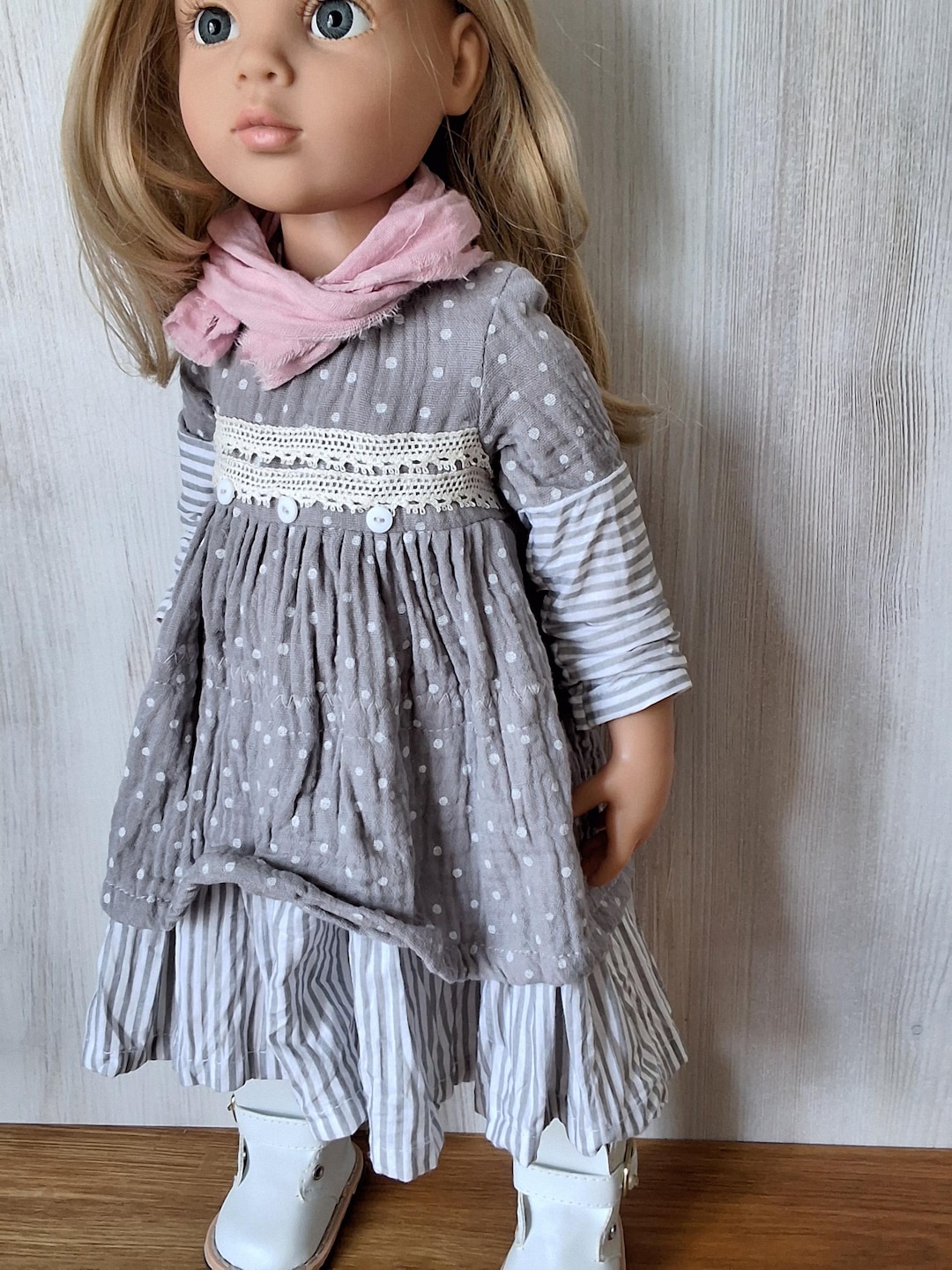 Gotz Doll Clothes.gotz Doll Dress.gotz Outfit.dress for 18 Inch.doll ...