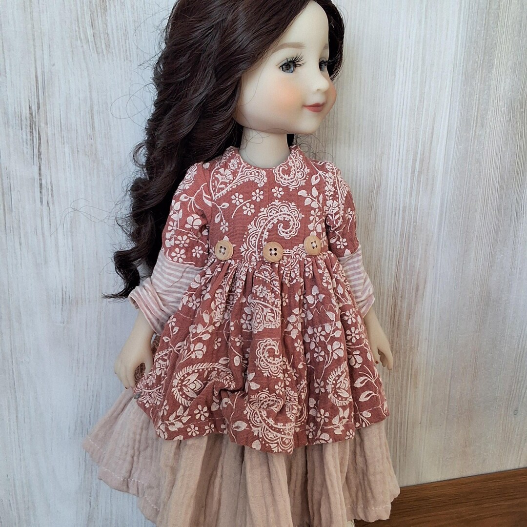 Ruby Red Doll Clothes.ruby Red Doll Dress.ruby Red Outfit.dress for 14 ...