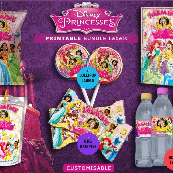 Princess Party Favor - Etsy