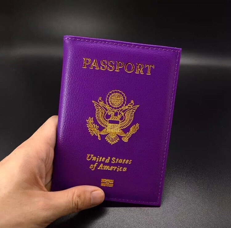 New Usa American Passport Cover Lederhüllen Für Passports Etsy