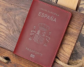 Spain Passport Cover - Etsy