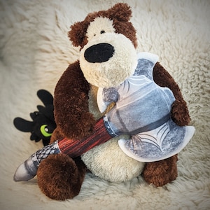 Knee-high Knights Plush Toy Battle Axe, Baby's First Battle Axe, Soft ...