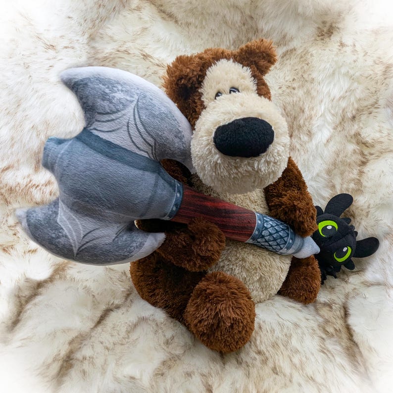 Knee-high Knights Plush Toy Battle Axe, Baby's First Battle Axe ...