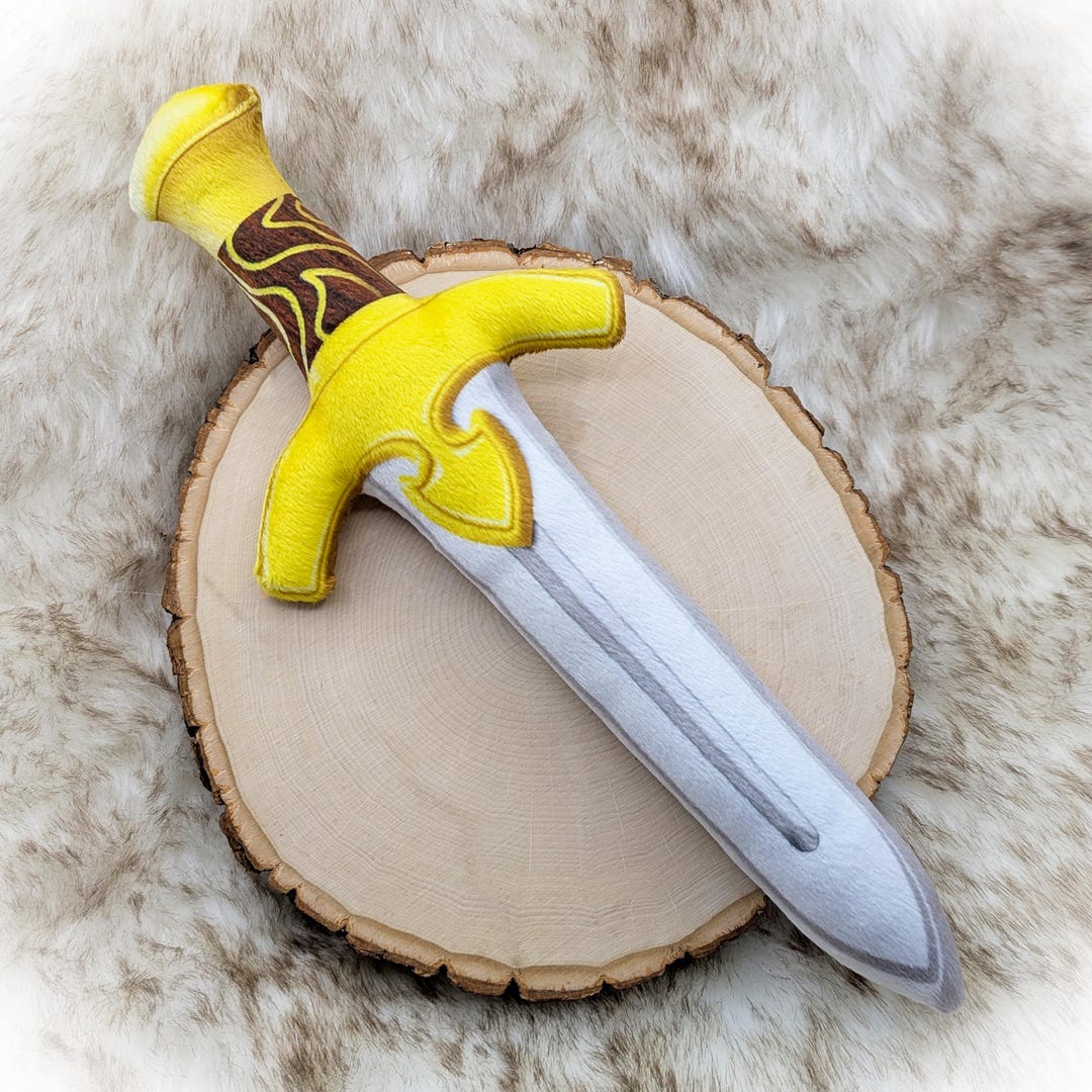 Knee-high Knights Plush Toy Broadsword, Baby's First Broadsword ...