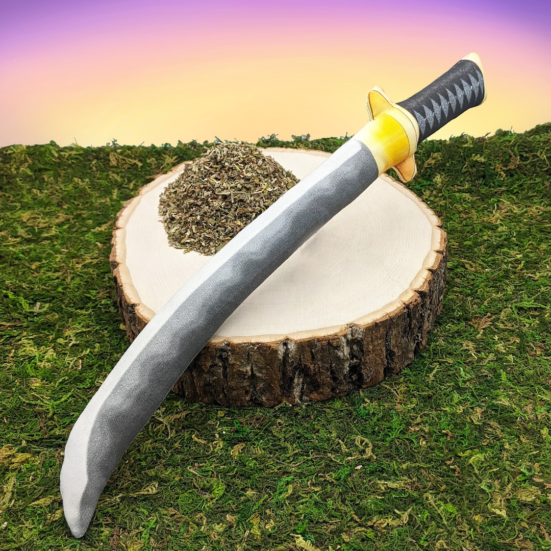 Epic Items Catnip Toy Katana Sword, Kitty Kicker, Filled W/certified ...
