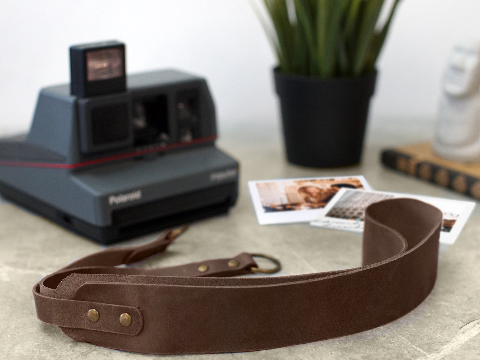 Padded Leather Camera Strap With Personalization, Custom Camera Neck ...
