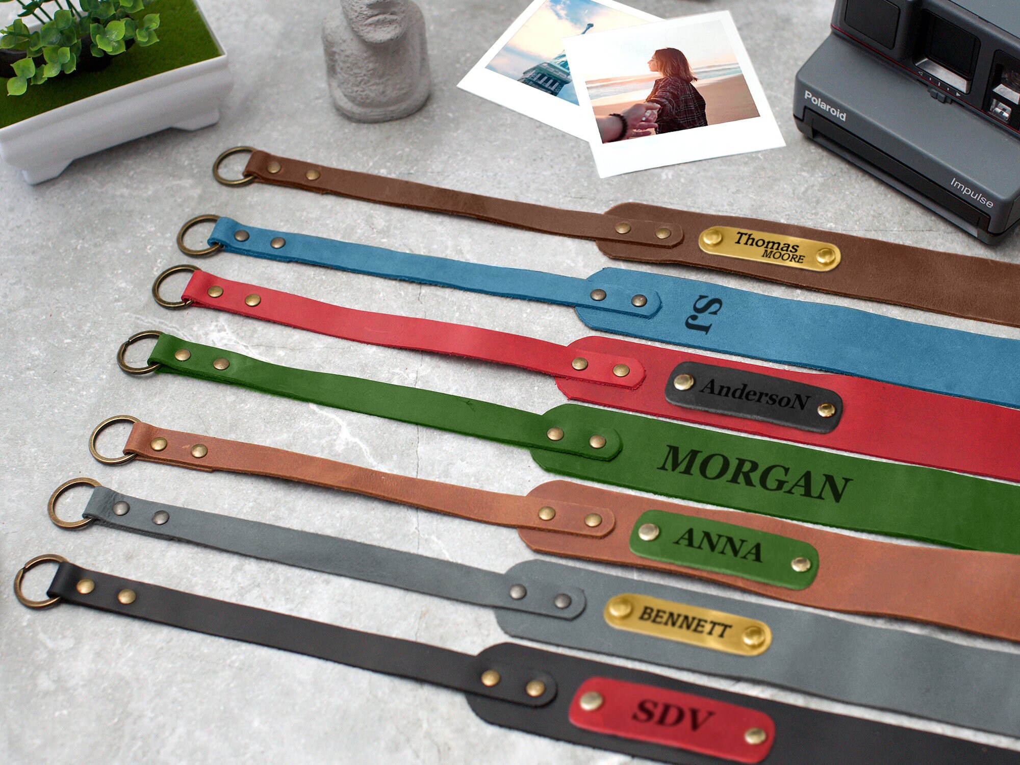 Personalized Camera Strap, Leather Camera Neck Strap, Durable Leather ...