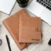Refillable A6 A5 Leather Notebook With Personalization - Etsy
