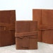 Reusable Leather Journal Cover Personalized Monogrammed - Etsy