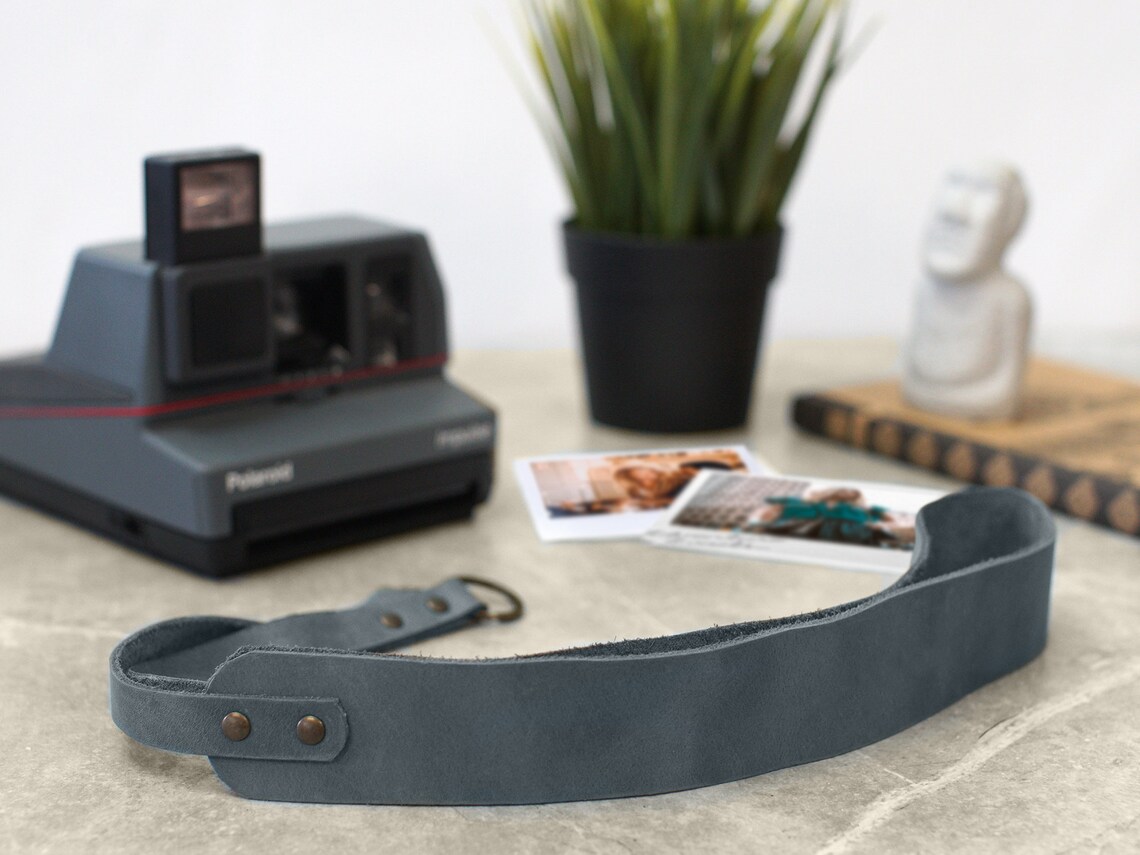 Padded Leather Camera Strap With Personalization, Custom Camera Neck ...