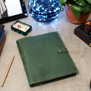 Leather Notebook Cover A5 A6 Refillable Journal Cover - Etsy Canada