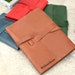 Reusable Leather Journal Cover Personalized Monogrammed - Etsy