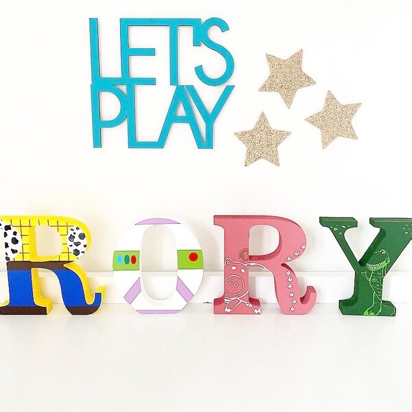 Toy Story Letters - Etsy UK