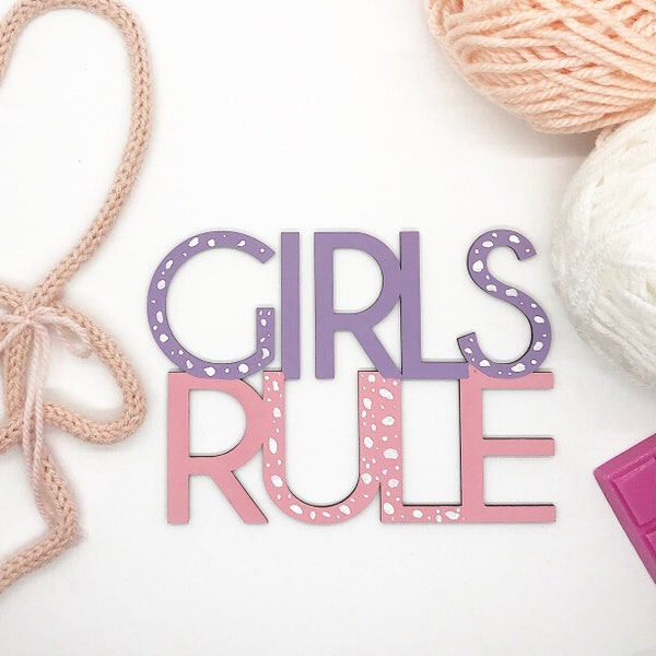 Girls Rule - Etsy