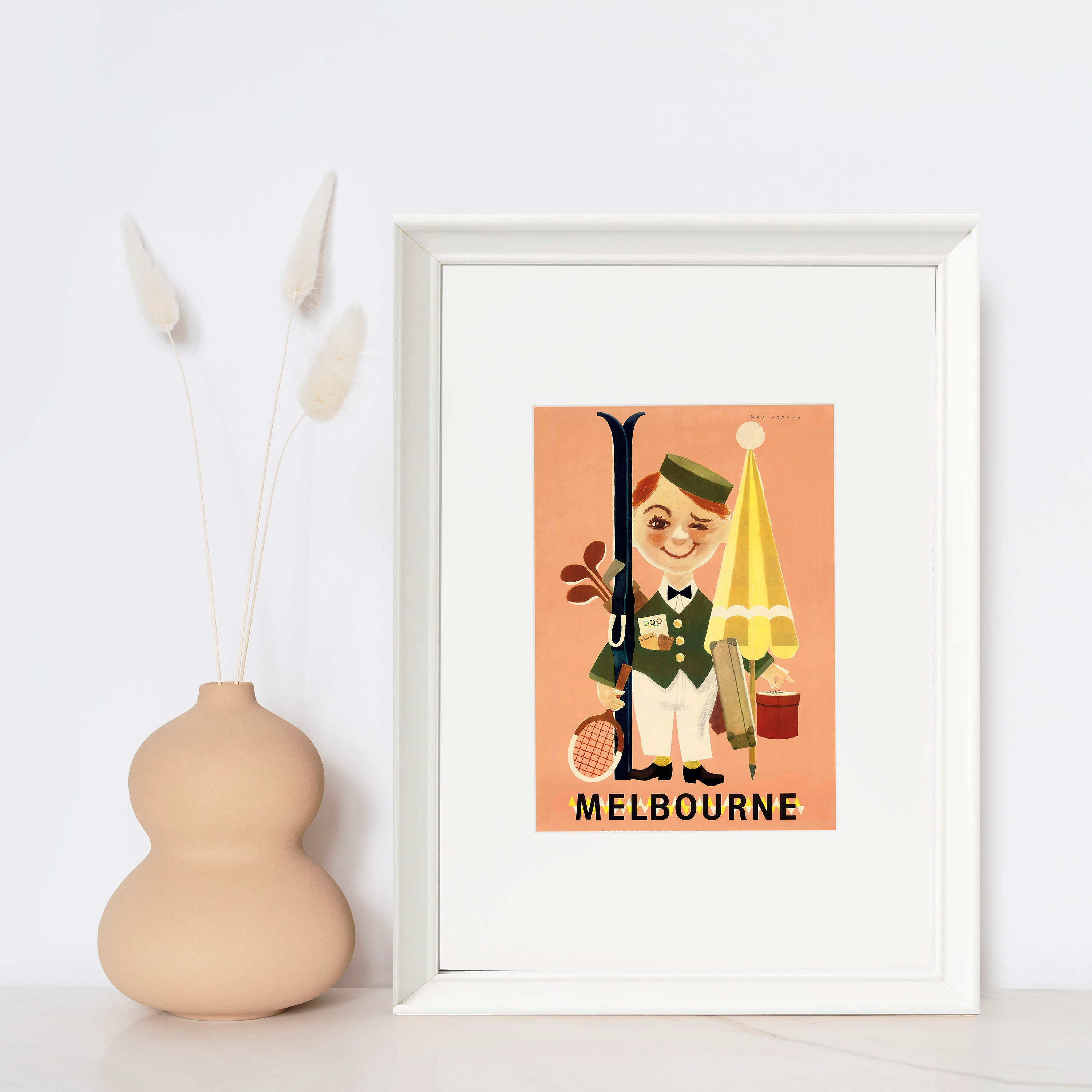 1956 Olympic Games Melbourne Australia Vintage Olympic Poster - Etsy