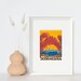 To South America Vintage Travel Poster Framed / Unframed - Etsy