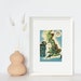 Great Britain Map Her Natural Industrial Resources Vintage Travel ...