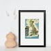 Great Britain Map Her Natural Industrial Resources Vintage Travel ...