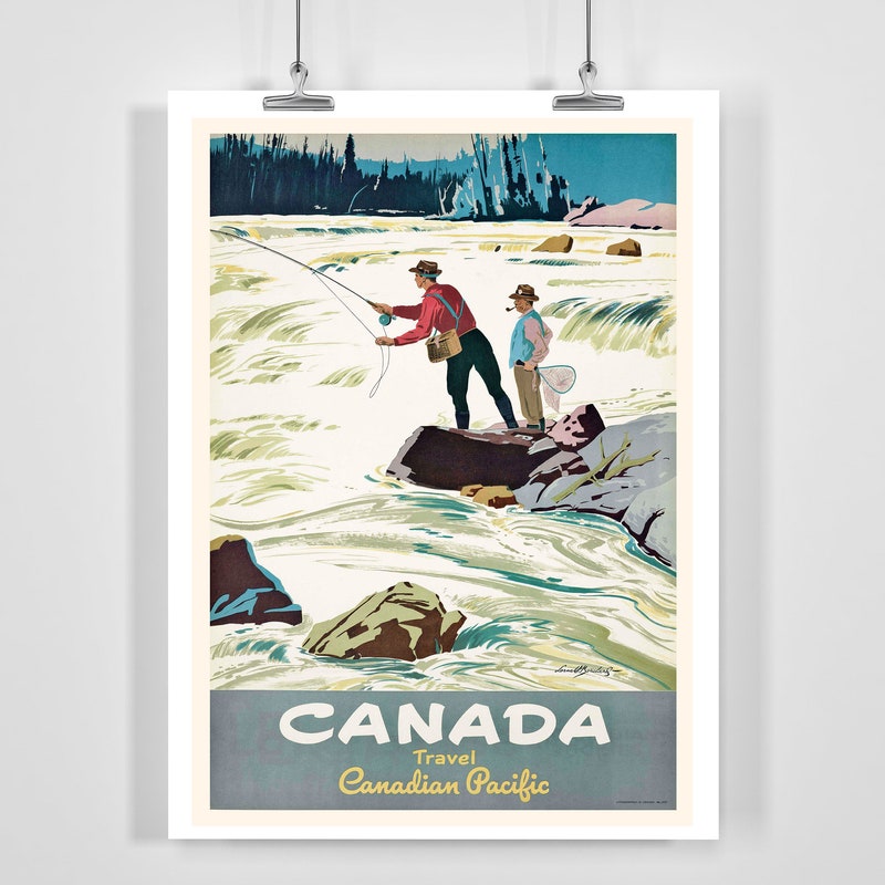 Canadian Vintage Posters - Etsy Canada