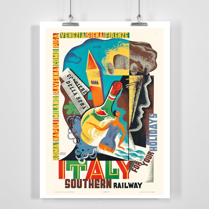 Italy Poster - Etsy