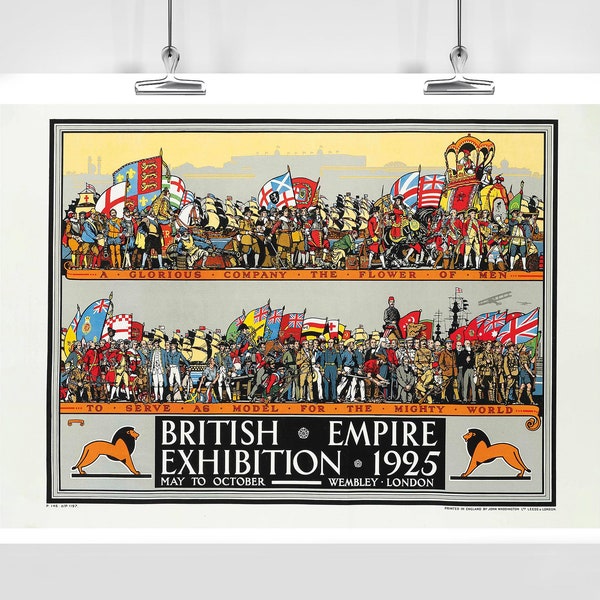 British Empire Poster - Etsy