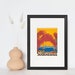 To South America Vintage Travel Poster Framed / Unframed - Etsy