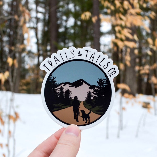 Happy Trails Sticker - Etsy