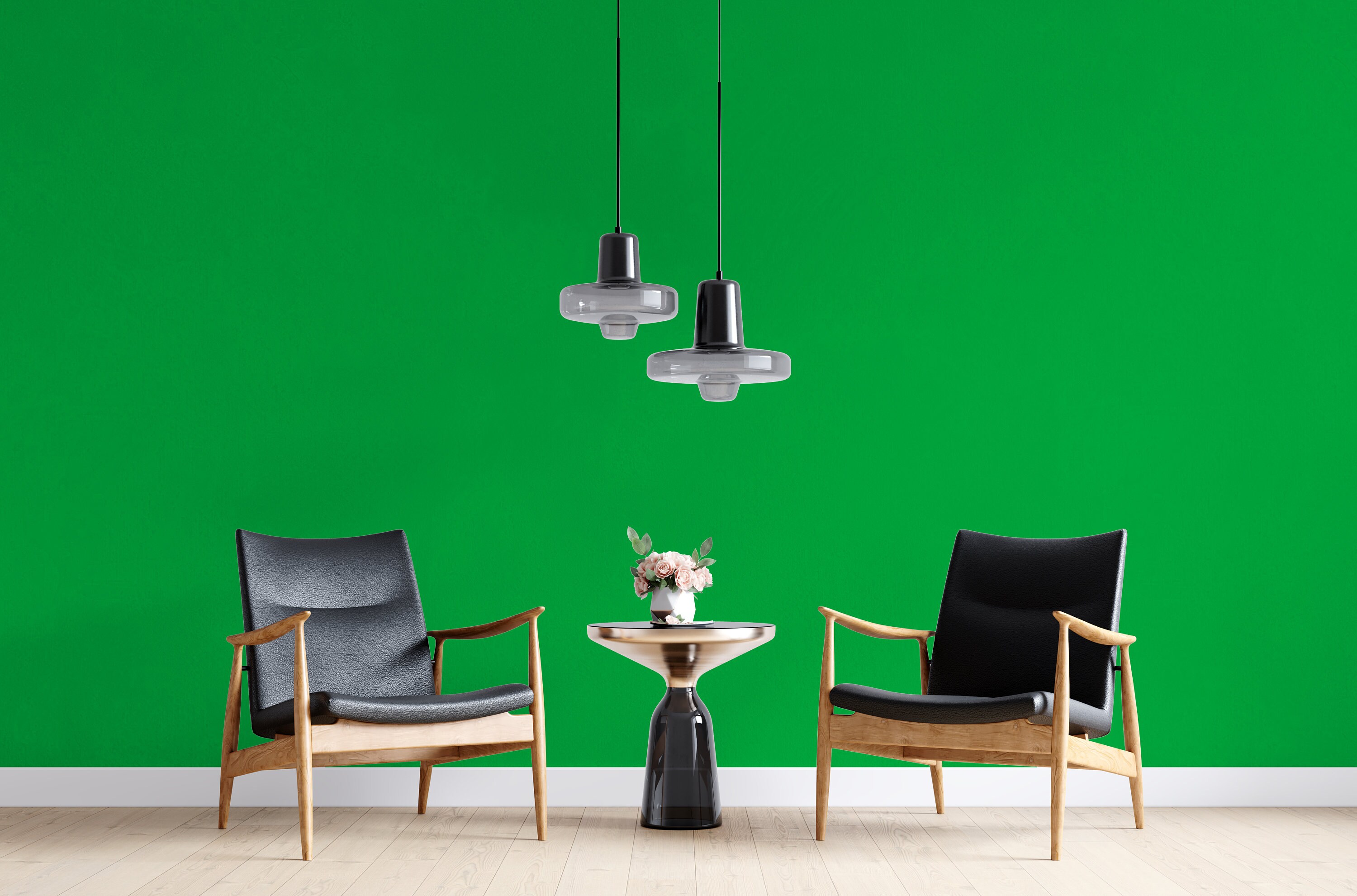 Peel and Stick GREEN SCREEN Wallpaper Chroma Key Green Solid | Etsy