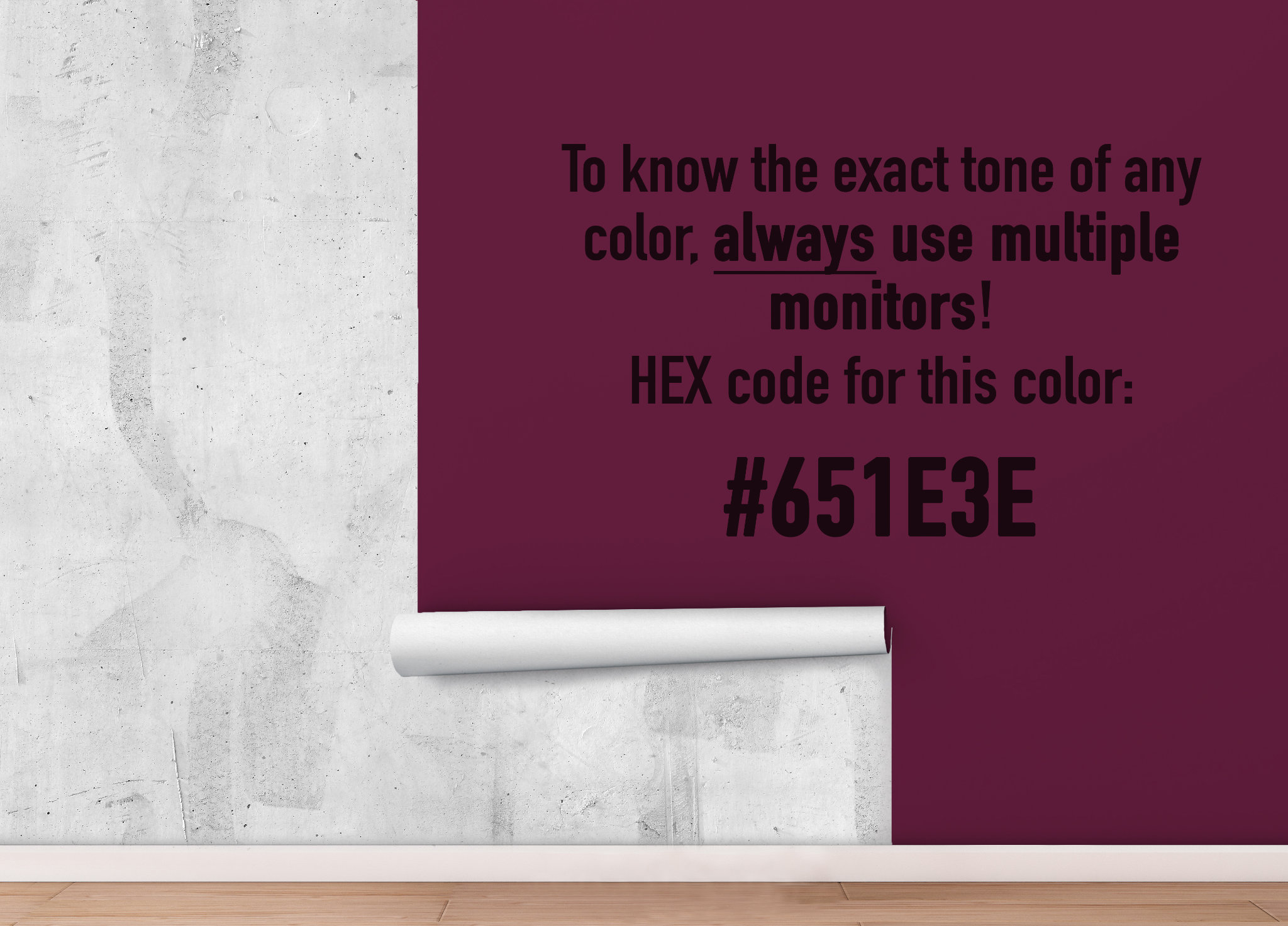 Peel and Stick Wallpaper Wine Solid Color Wallpaper for Home | Etsy