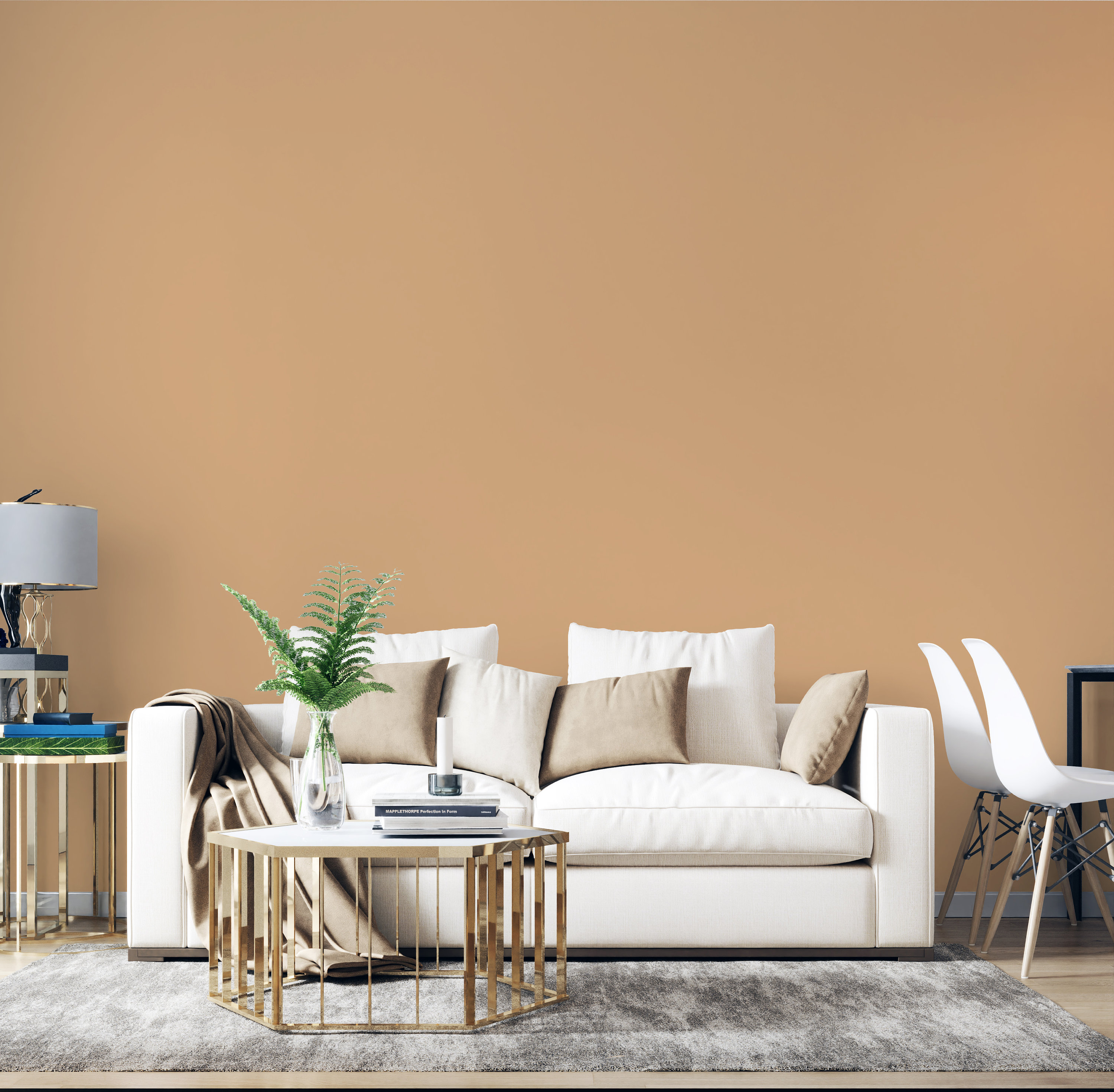 Peel and Stick Wallpaper Beige Solid Color Wallpaper Home - Etsy