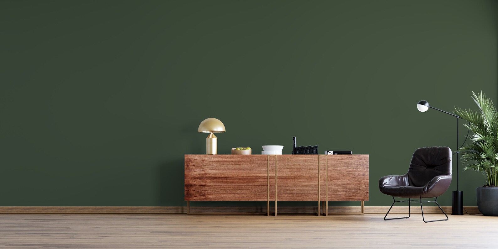 Peel and Stick Wallpaper Green Solid Color Home Decor - Etsy