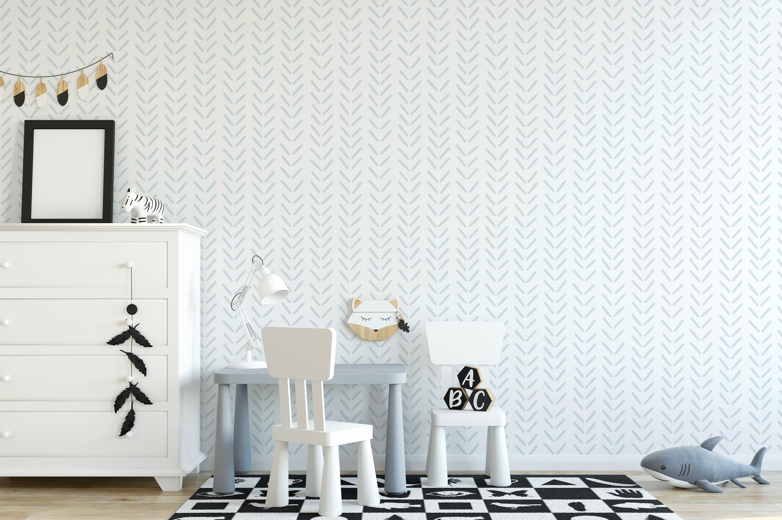Nursery Wallpaper for Kids/boys, Removable Wallpaper, Arctic ...