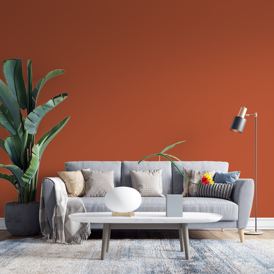 Peel and Stick Wallpaper Soft Brown Solid Color Home Decor - Etsy