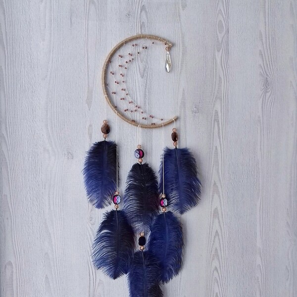 Moon Dreamcatcher - Etsy