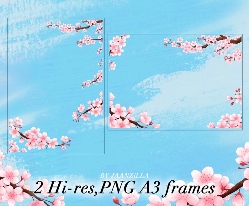 Procreate Cherry Blossom Stamps&brushes - Etsy Canada