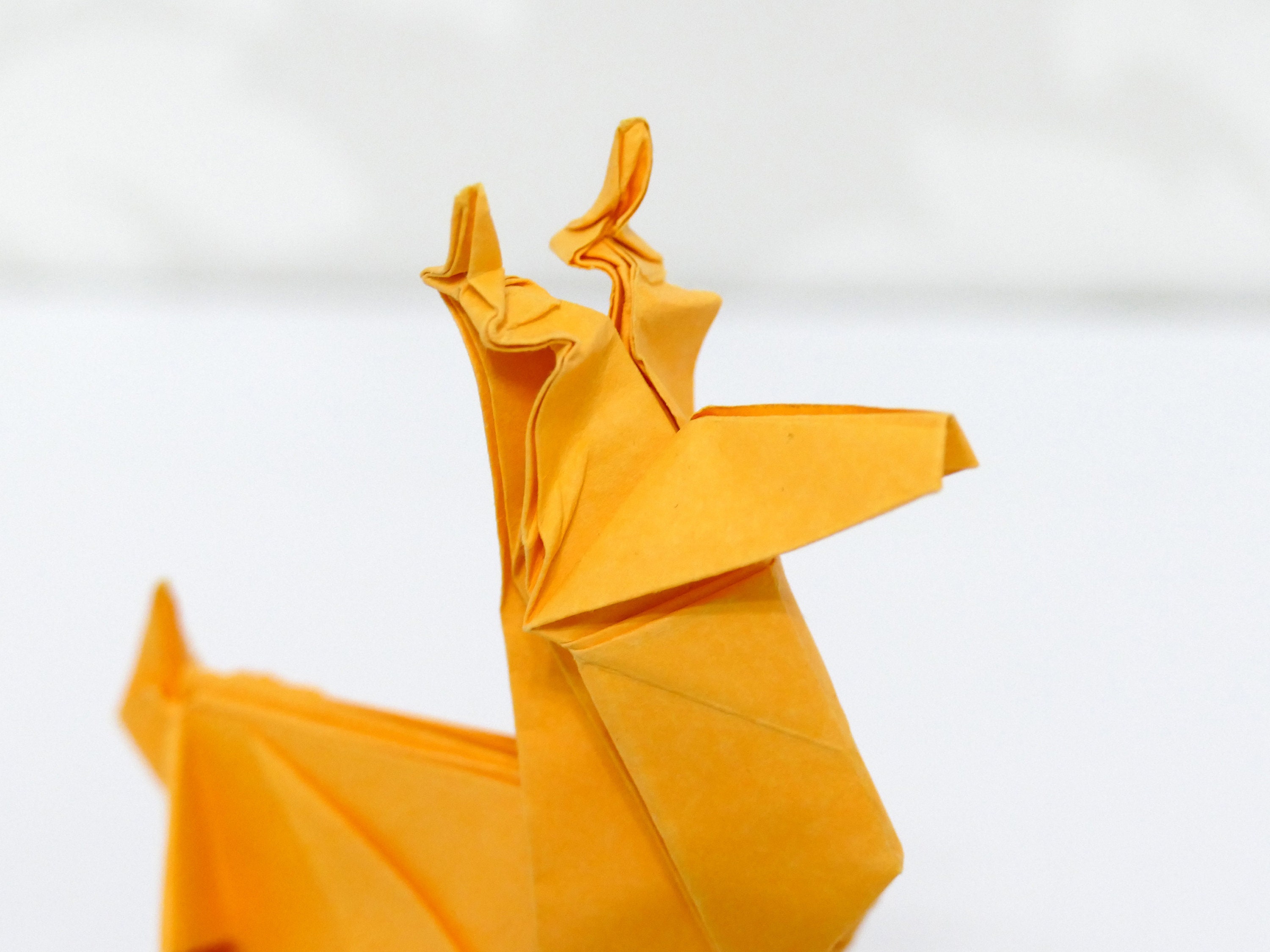 Handmade Paper Origami Deer Best Gift - Etsy