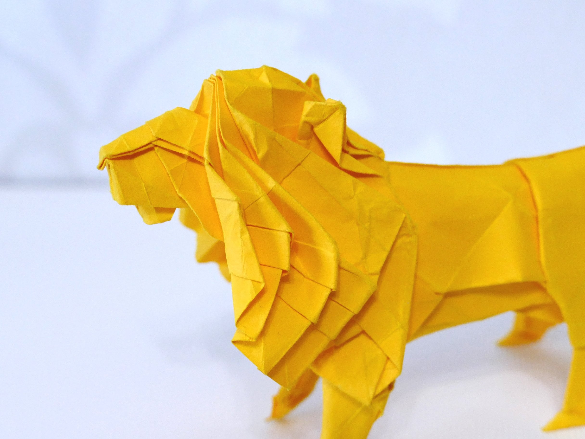 Origami Lion