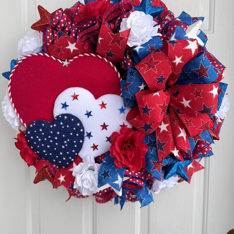 Veterans Day Wreath - Etsy