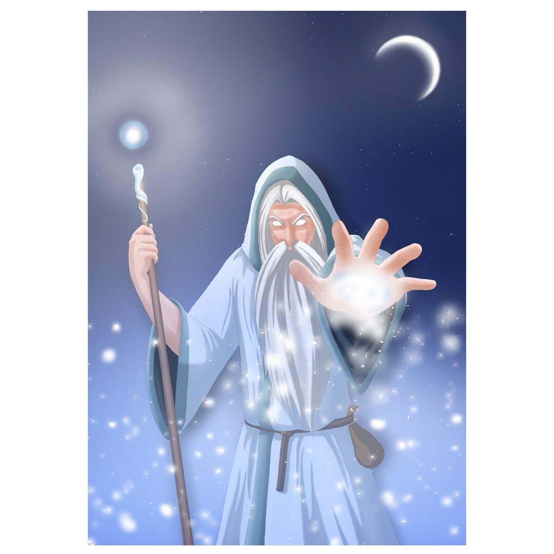 Winter Spells Original Artwork, A3 and A4, Digital Artwork, Digital ...