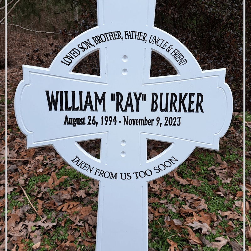 Roadside Memorial Cross - Etsy