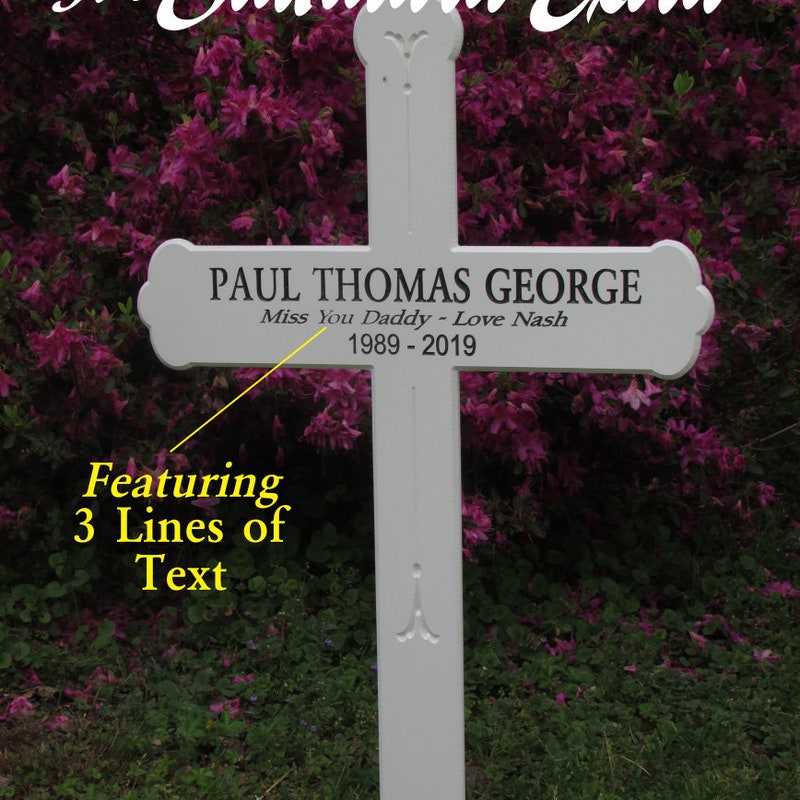 Roadside Memorial Cross - Etsy