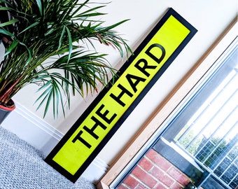 Original 1996 NEWBURY PARK Bus Destination Blind. Vintage. - Etsy