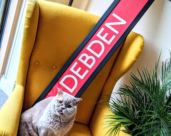 Original 1996 NEWBURY PARK Bus Destination Blind. Vintage. - Etsy